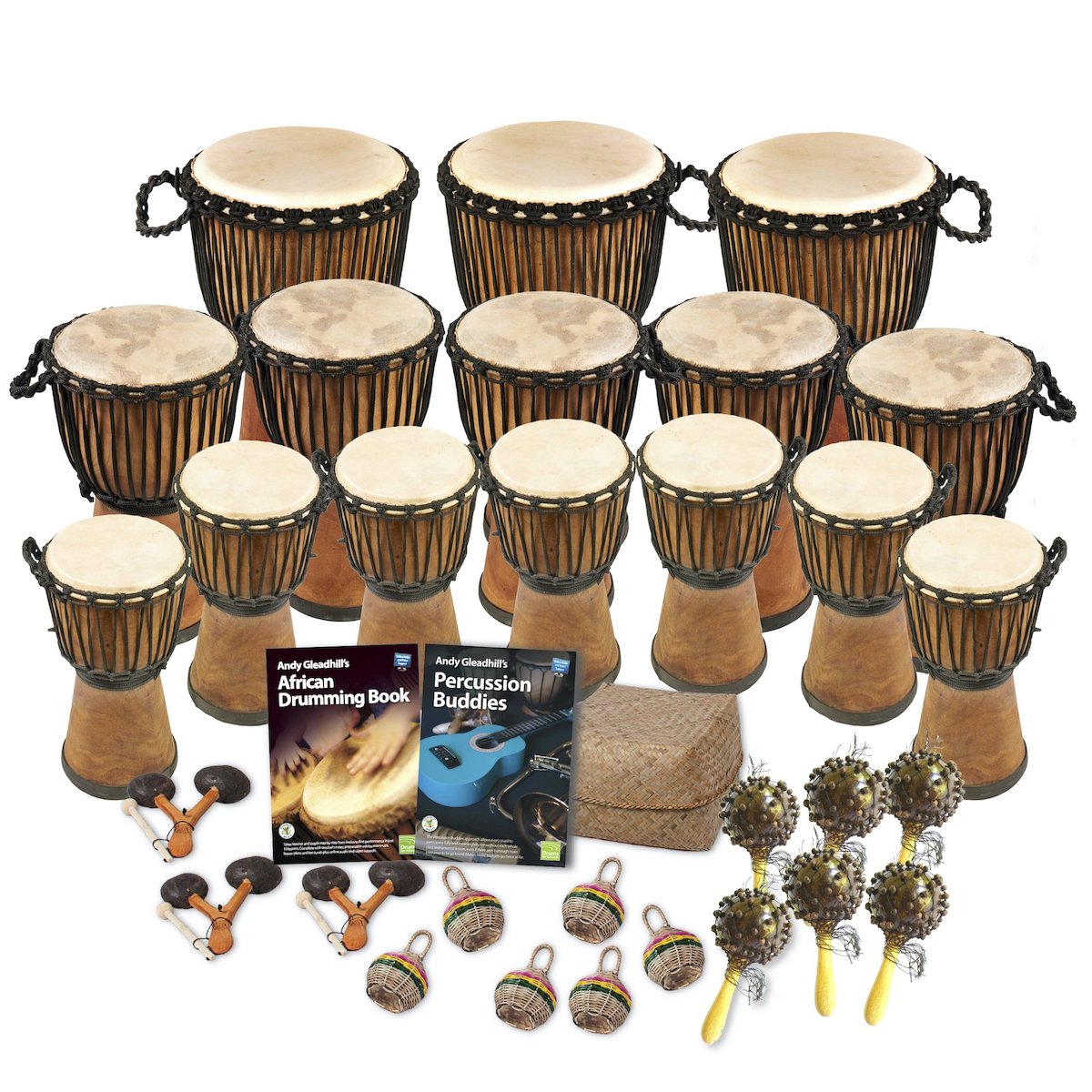 Djembe & Hand Drums Tagged "Primary Class Sets" - UCan Play™